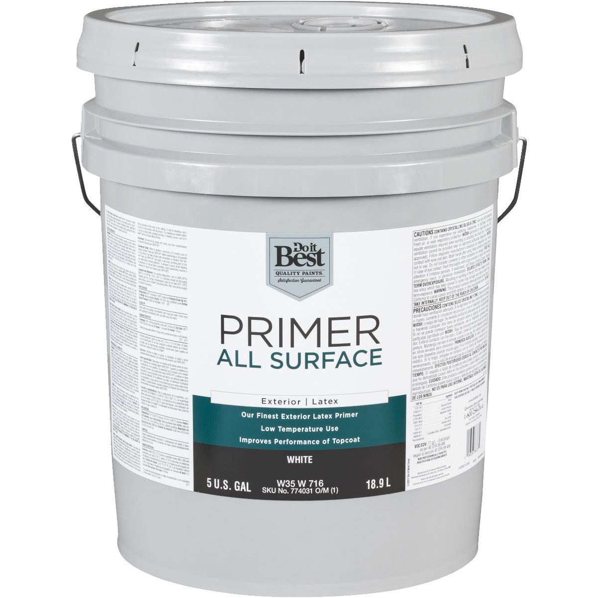 Do it Best White All Surface Exterior Primer, 5 Gal. | American Home ...