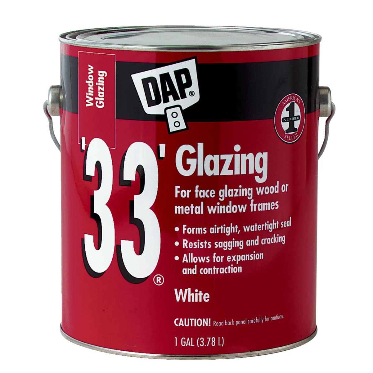 DAP 33 1 Gal. Glazing Compound | Elitsac, Inc.