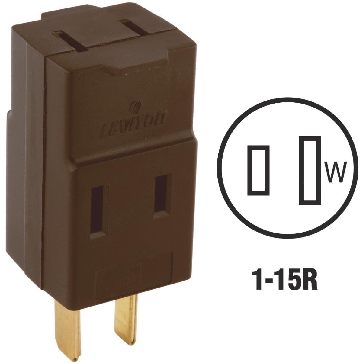 leviton gray-grounding-cube-tap-outlet-adapter-078477000052 Near Me ...