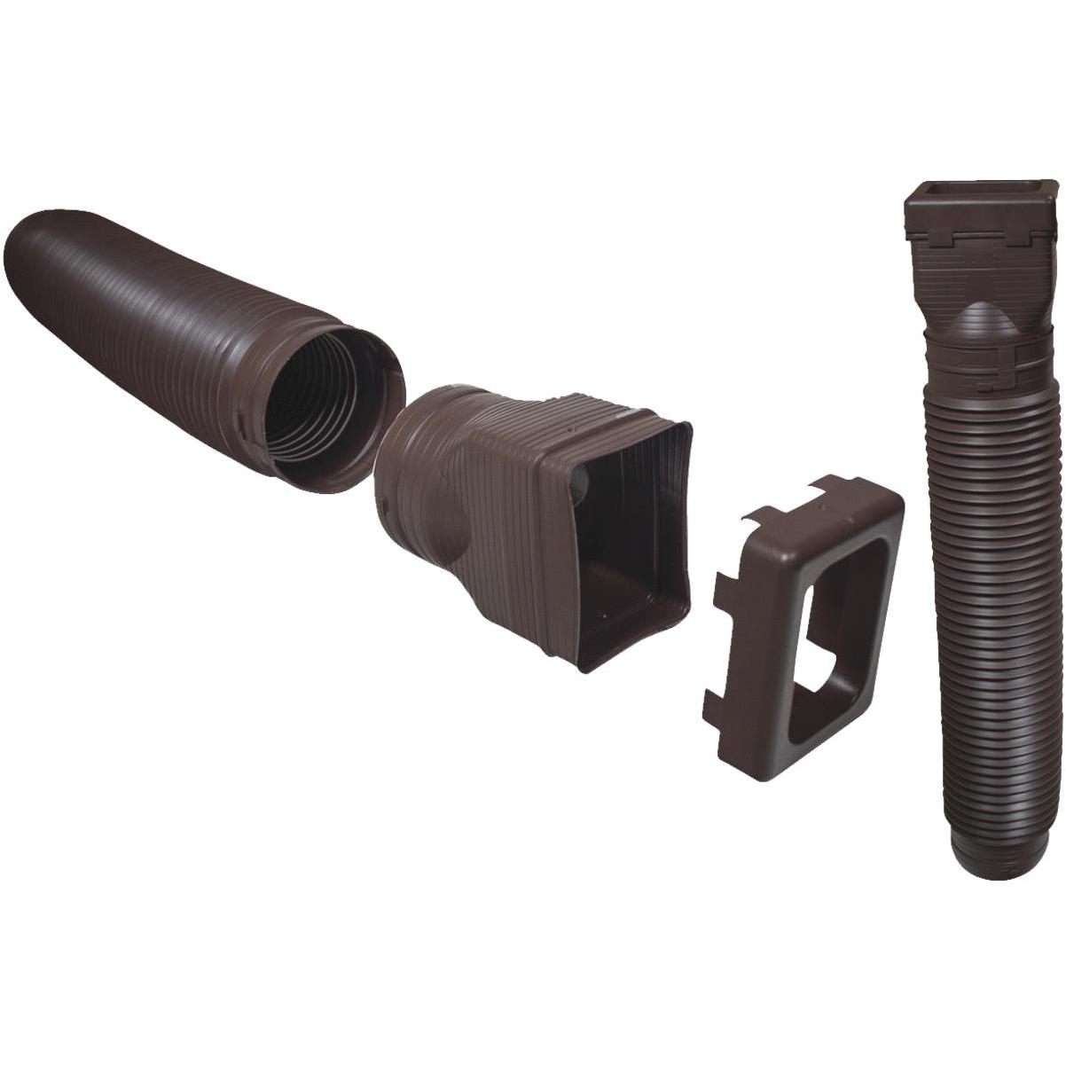 Amerimax Flex-A-Spout Stone Vinyl Downspout Extension | Hills Flat Lumber