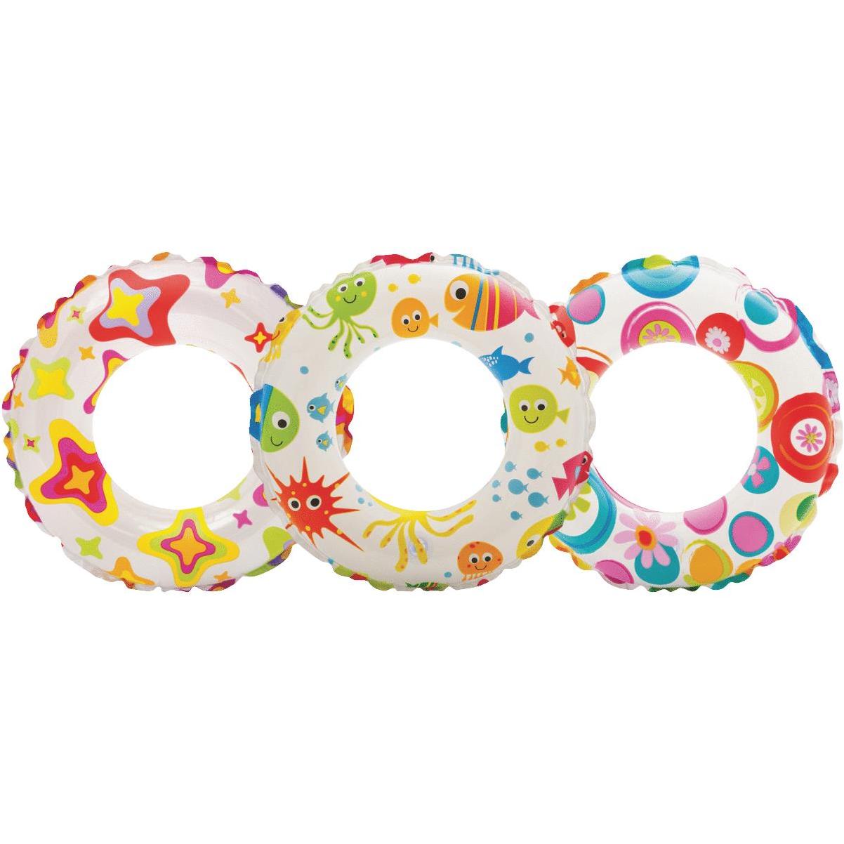 Intex 20 In. Lively Print Pool Tube Float | Hills Flat Lumber