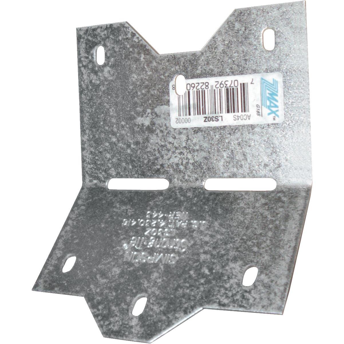 Simpson Strong-Tie ZMax Galvanized Steel 3-3/8 In. 18 ga Adjustable ...