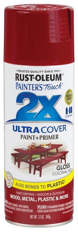 Rust-Oleum PAINT SPRAY GLO CLNL RED 12OZ | B & R Industrial Supply