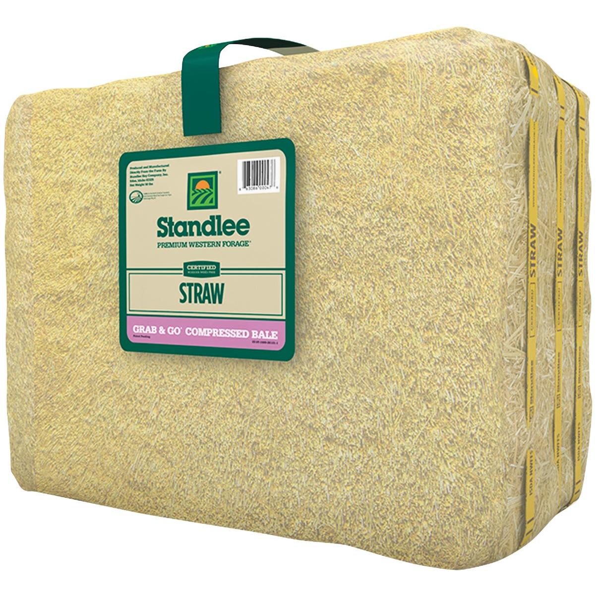 Standlee Premium Western Forage 18 Cu. Ft. Certified Straw Grab & Go ...