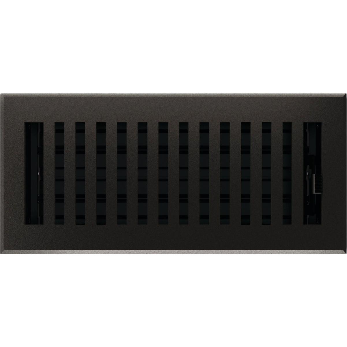 Imperial Montezuma 4 In. x 10 In. Cast Iron Steel Floor Register ...