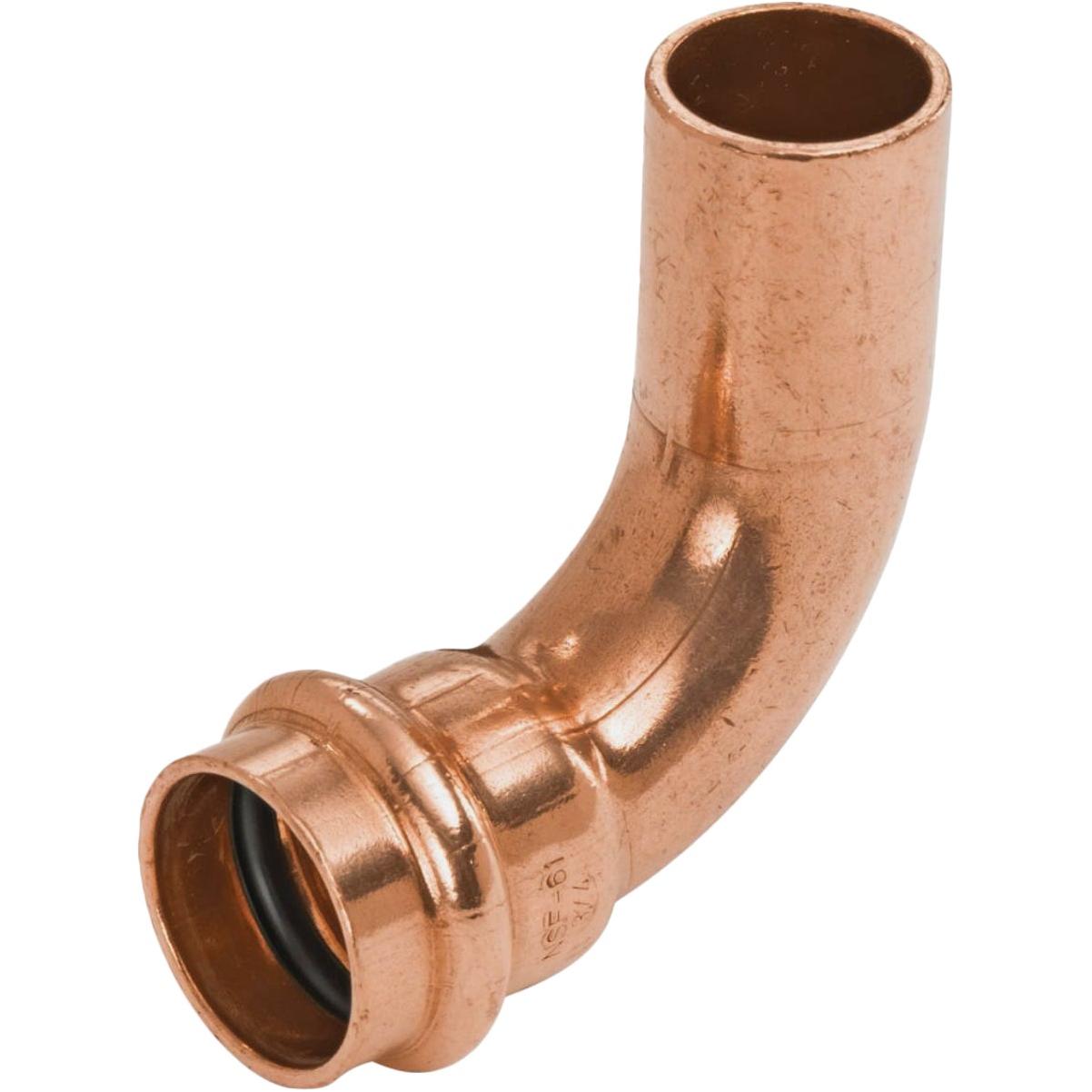 NIBCO 1 In. FTG x 1 In. 90 Deg. Press Copper Elbow (1/4 Bend) | Elitsac ...