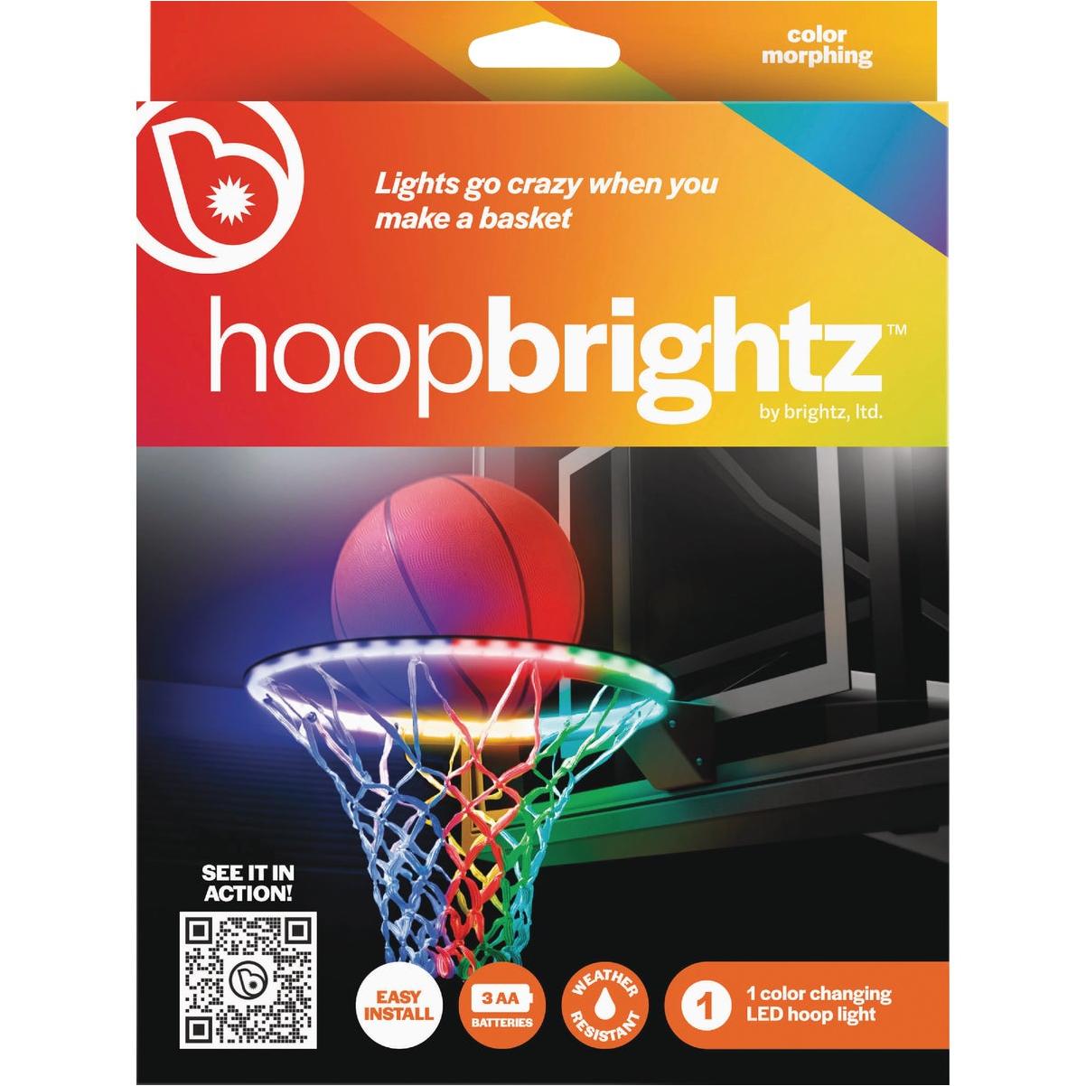 Brightz Hoopbrightz Color Morphing LED Basketball Rim Light Kit ...