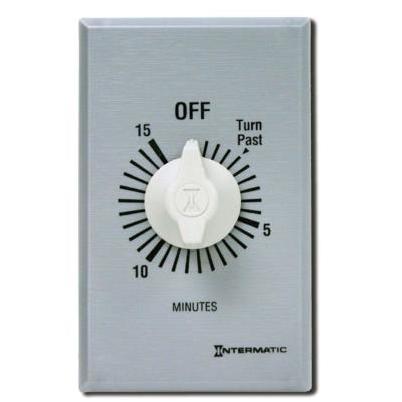Intermatic FF Series 10 Amp 15-Minute In-Wall Auto-Off Spring Wound ...