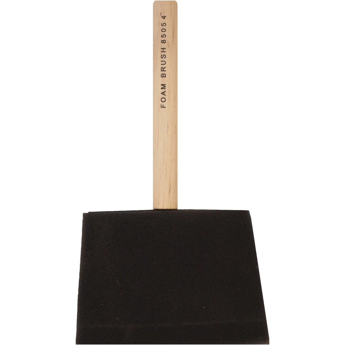 Linzer Project Select 4 In. High Density Closed Cell Foam Brush with ... Linzer Project Select 4 In. High Density Closed Cell Foam Brush with ...