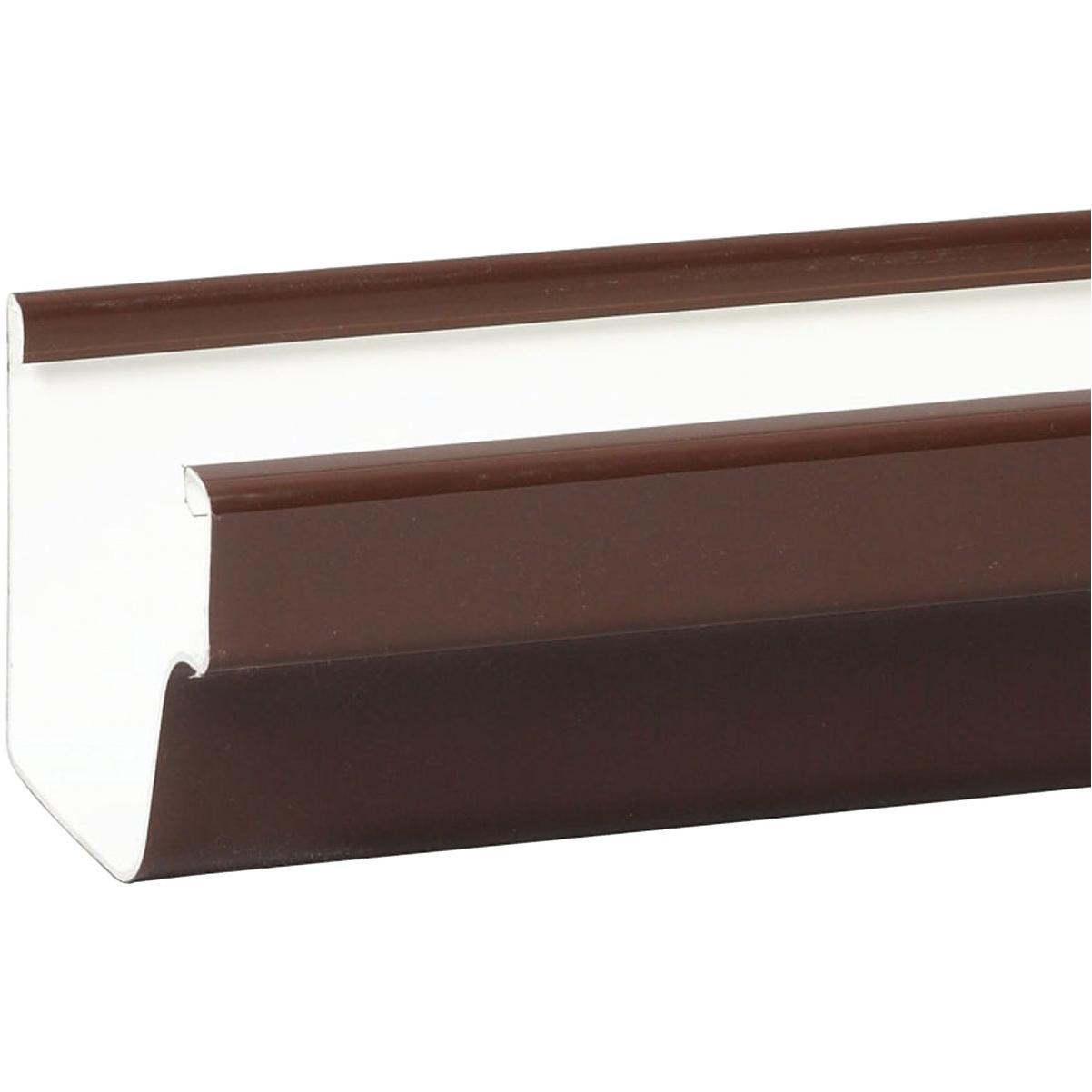 Amerimax 5 In. Traditional K-Style Brown Vinyl Gutter 10 Ft. | Country ...