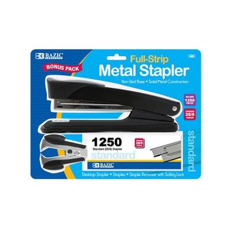 BAZIC PRODUCTS Metal Full Strip Stapler Set | Sheraton Mall