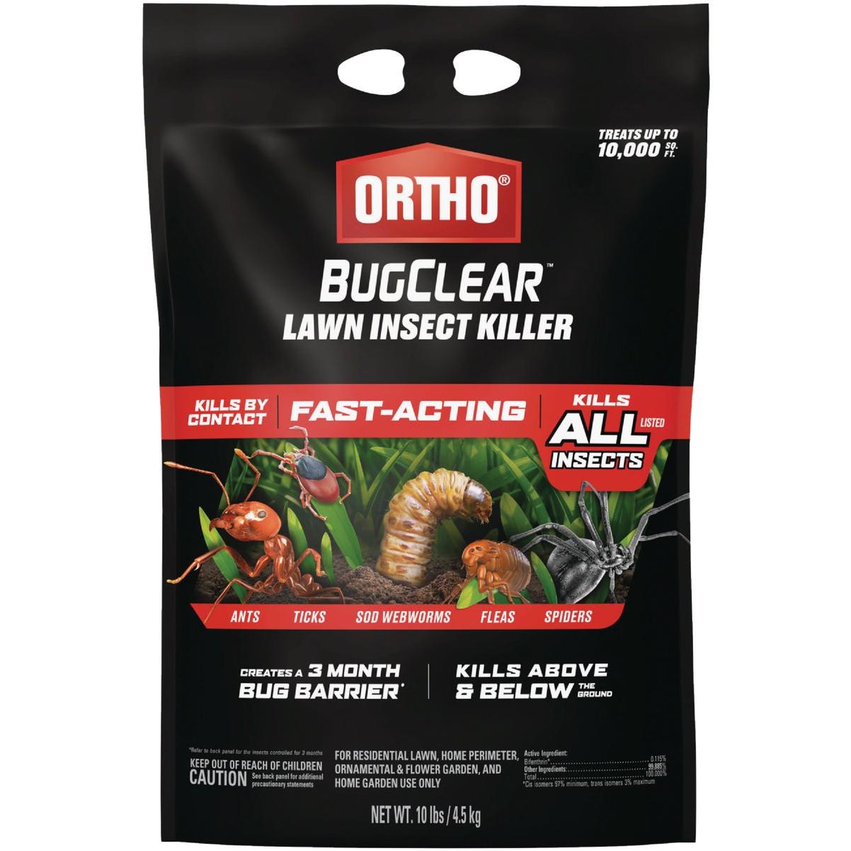 Ortho BugClear 10 Lb. Fast-Acting Lawn Insect Killer | Elitsac, Inc.