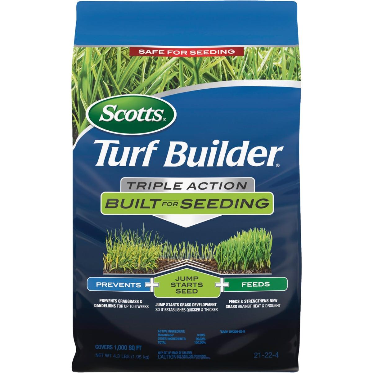 Scott's Scotts Turf Builder 4.3 Lb. 1000 Sq. Ft. Triple Action Built ...