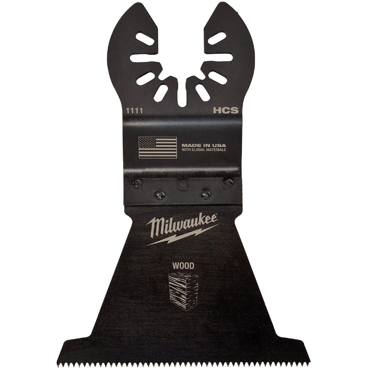 Milwaukee OPEN-LOK 2-1/2 In. HCS Wood Oscillating Blade | Elitsac, Inc.