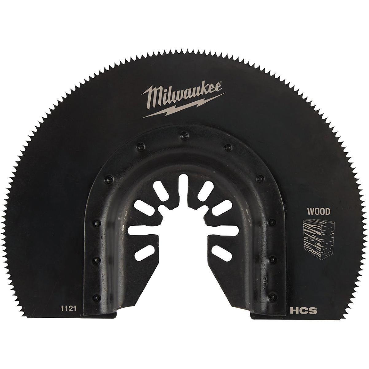 Milwaukee OPEN-LOK 3-1/2 In. HCS Wood Segmented Oscillating Blade ...