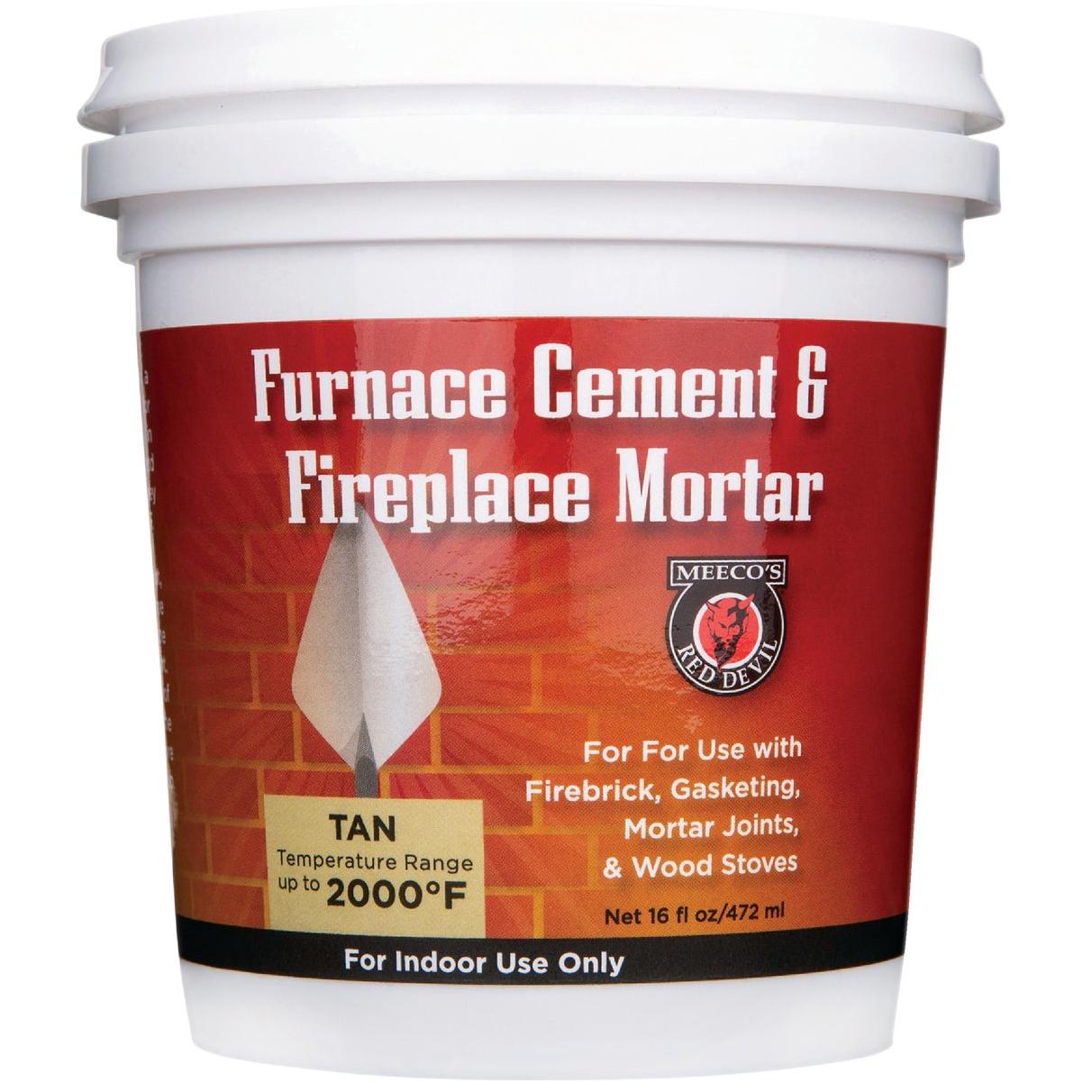 Meeco's Red Devil 1 Pt. Tan Furnace Cement & Fireplace Mortar | Elitsac ...
