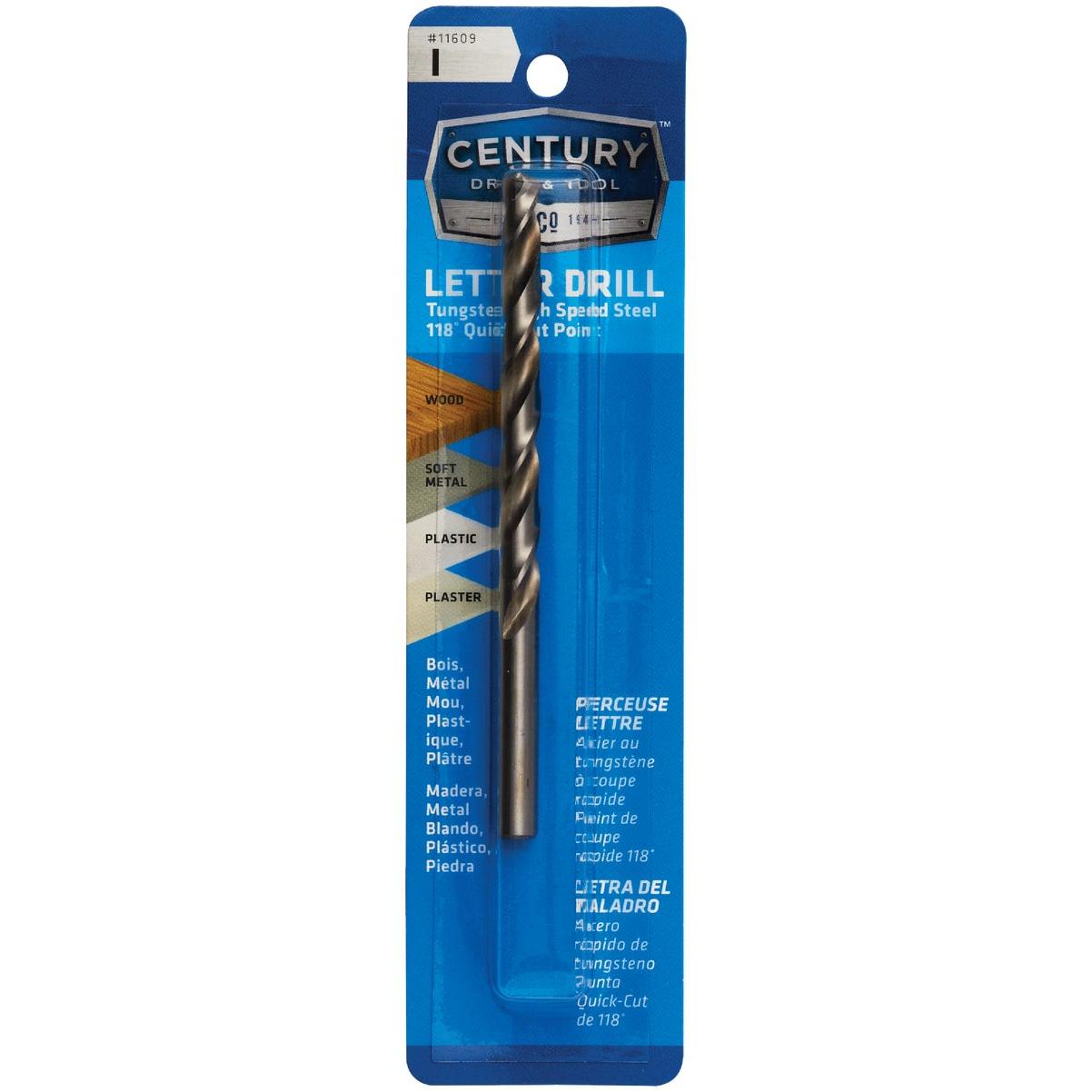 Century Drill & Tool Letter I Tungsten High Speed Steel Quick-Cut Point ...