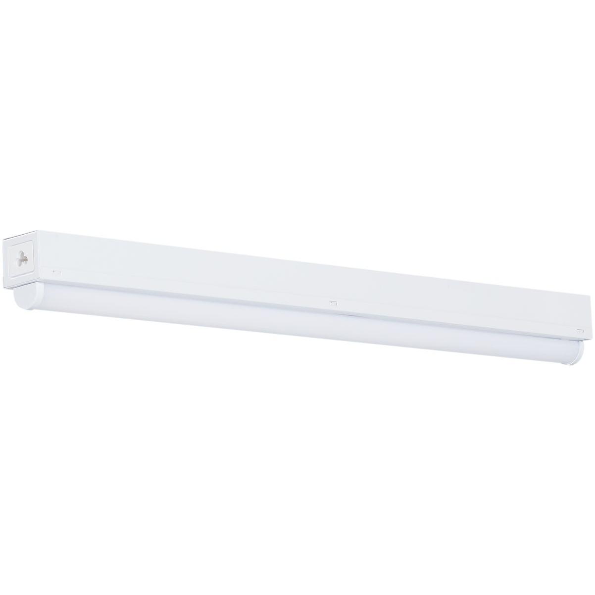 Unbranded 2 Ft. 1-Bulb LED Strip Light Ceiling Fixture, 1150 Lm ...