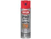 Krylon Mark-It 732408 Industrial WB Fluorescent Red Inverted Marking ...