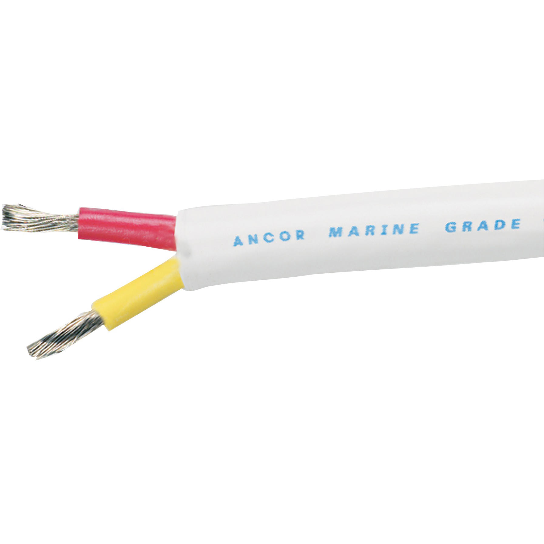 AWG FLAT DC DUPLEX BOAT CABLE 100 FT SPOOL YELLOW/RED, 55% OFF