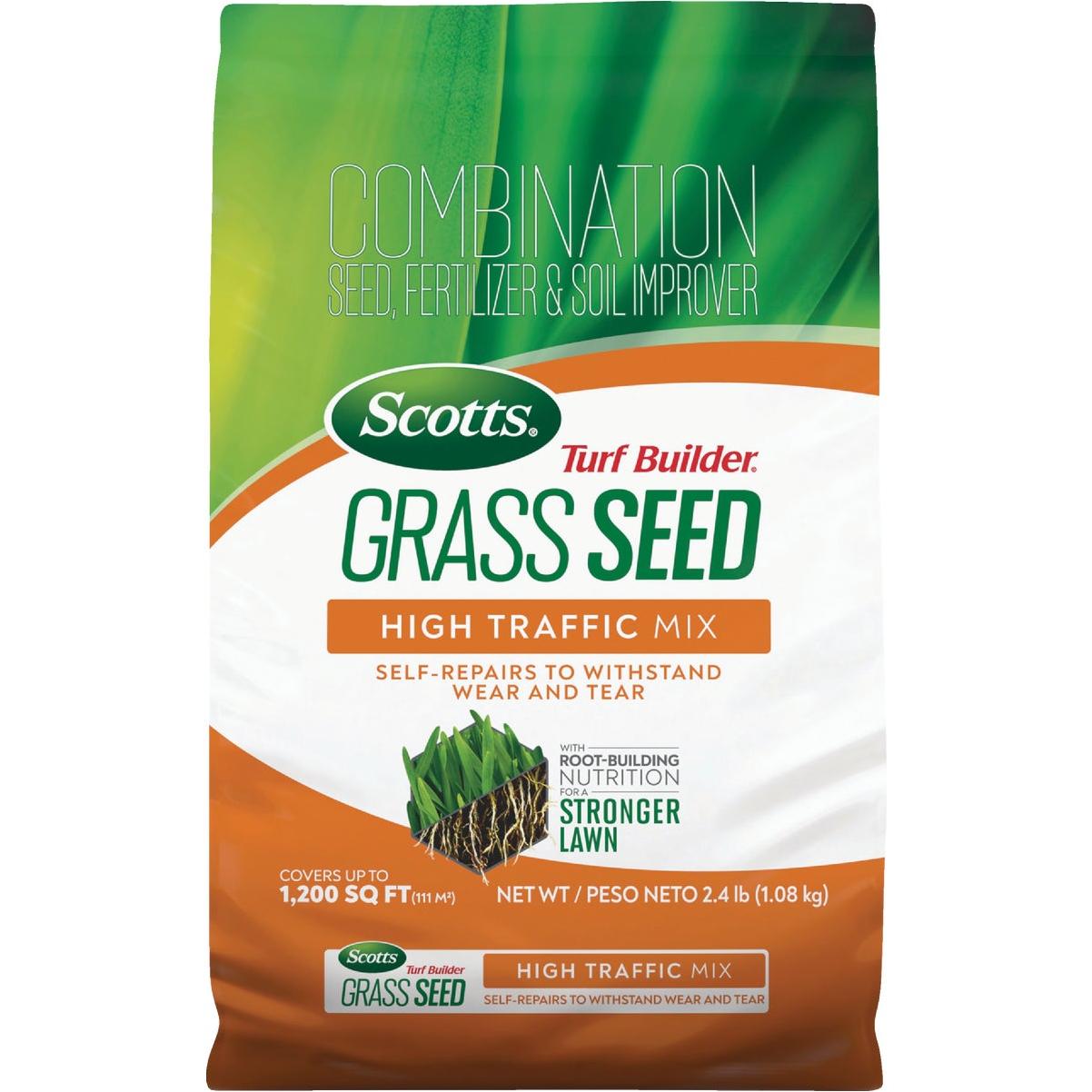 Scott's Scotts Turf Builder 2.4 Lb. 200 Sq. Ft. High Traffic Mix Grass ...