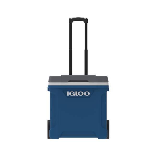 Igloo Latitude 60 Qt. 2-Wheeled Cooler, Indigo Blue & Meteorite | Sheraton Mall
