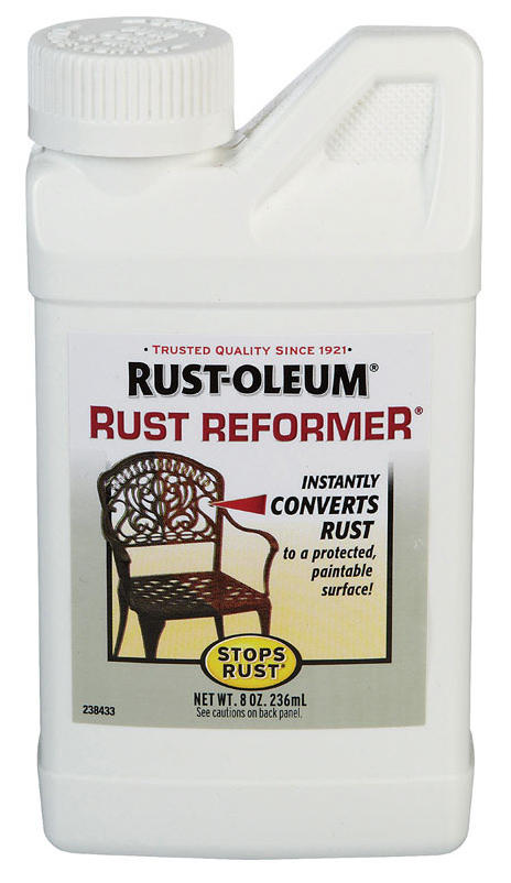 Rust-Oleum Rust-Oleum Stops Rust 8 Oz. Flat Black Rust Reformer ...