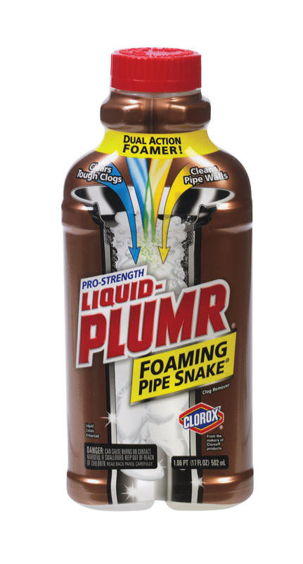Liquid Plumr Liquid-Plumr Slow Flow Fighter 17 Oz. Foaming Liquid Drain ...