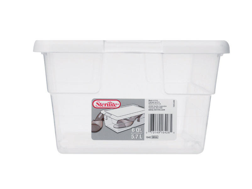 Sterilite 6 Qt. Clear Storage Tote | Sheraton Mall