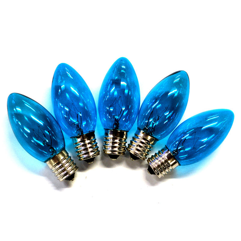 Bright Light Bulb Blue