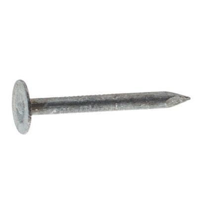 Grip Rite #11 x 2-1/2 in. Electro Galvanized Steel Roofing Nails (1 lb ...