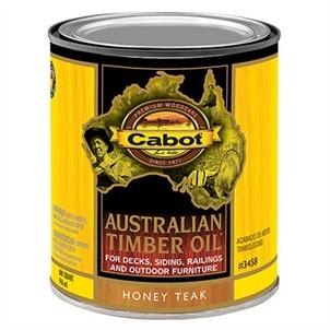 Cabot Transparent Honey Teak Oil-Based Natural Oil/Waterborne Hybrid ...