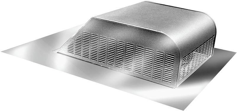 Master Flow ROOF LOUVER SLANT BACK MILL | Paradise Lumber & Hardware