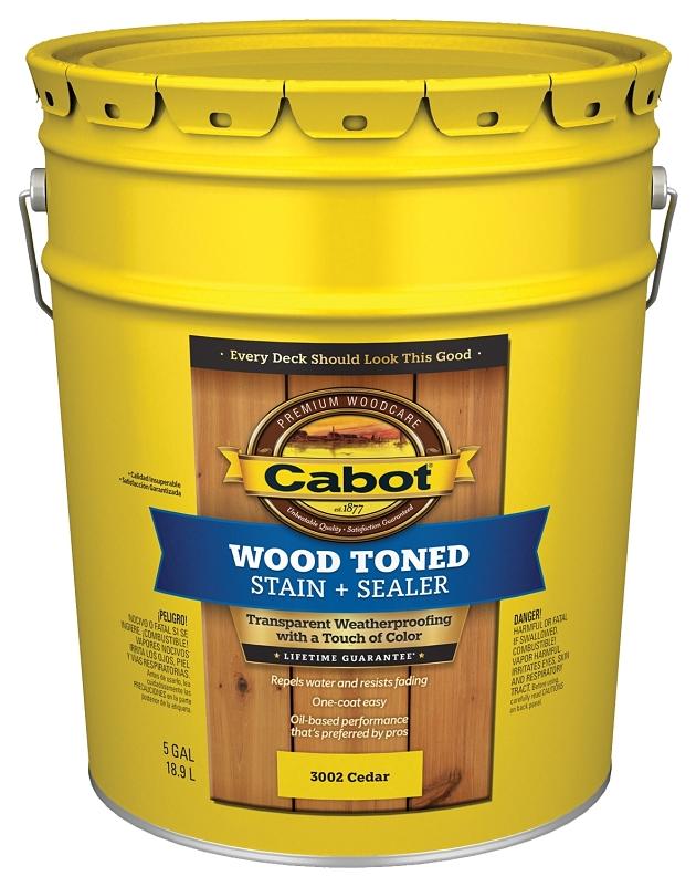 Cabot FINISH WOOD OIL EXT CEDAR 5G | B & R Industrial Supply