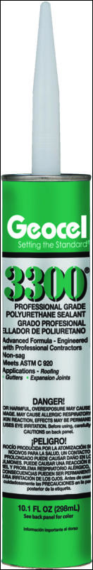 Geocel ADHESIVE POLYU RF LMSTN 10.1OZ | Cloverdale Building Supplies