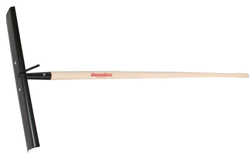 Razor Back RAKE CONCRETE W/HOOK WD HDL 60 | Paradise Lumber & Hardware