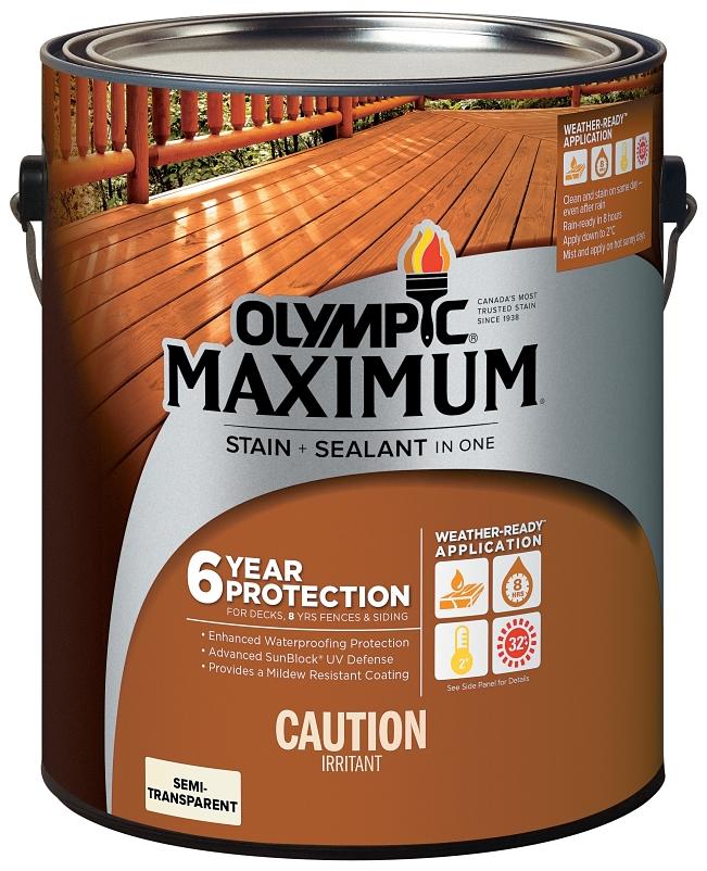 Olympic STAIN EXTERIOR 3.78L REDWOOD | Paradise Lumber & Hardware