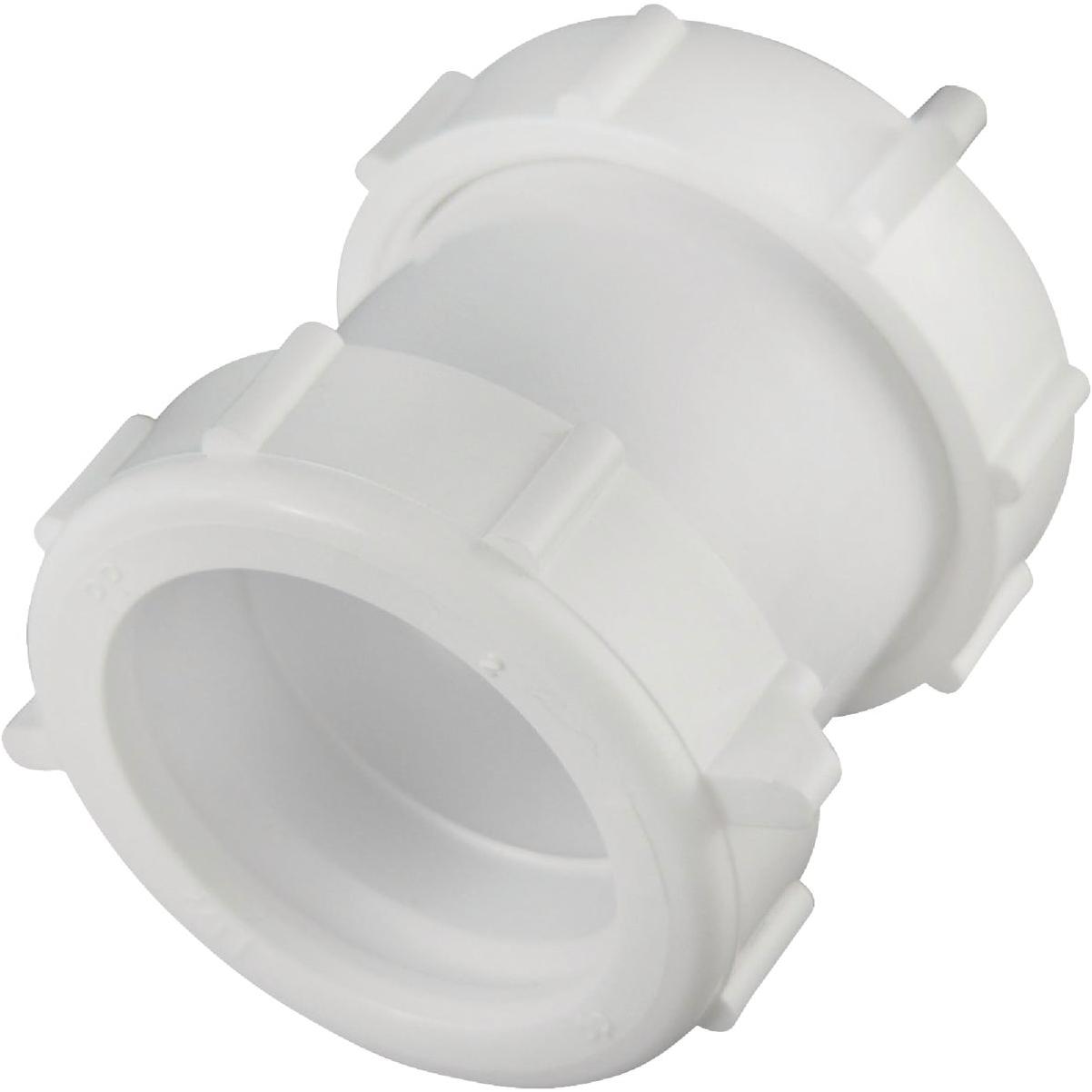 Do it Best 1-1/2 In. White Plastic Straight Extension Coupling ...