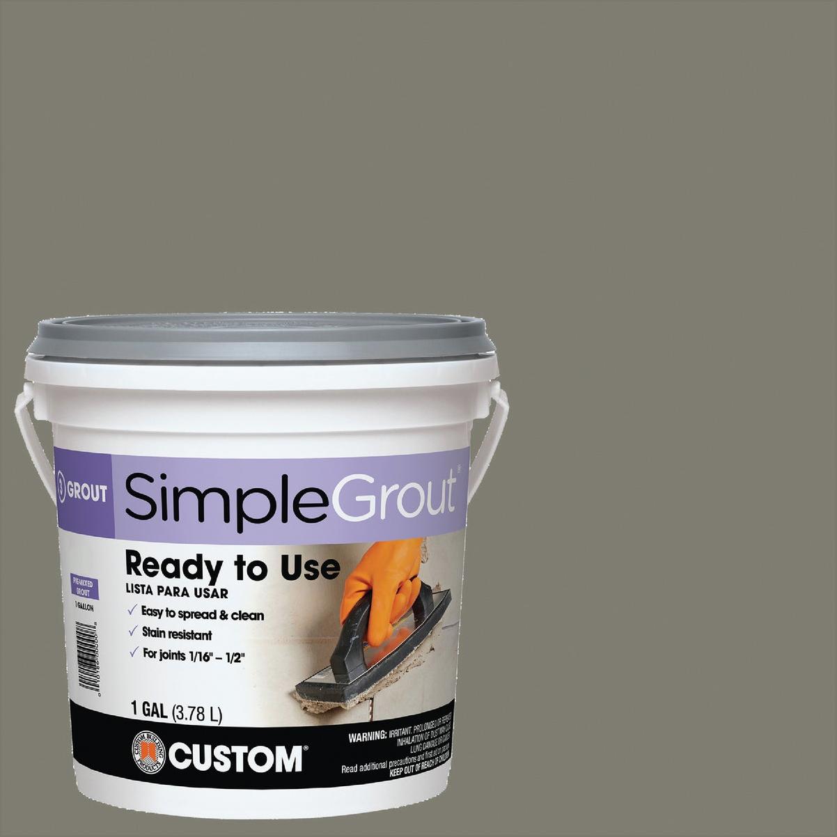 Custom Building Products Simplegrout Gallon Natural Gray Pre-Mixed ...
