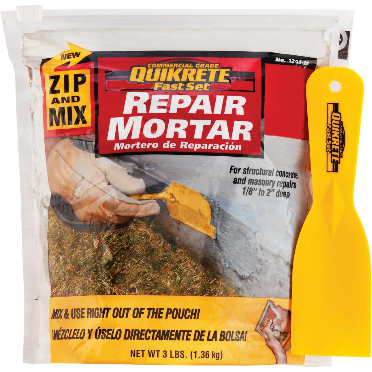 Quikrete Zip & Mix Mortar Polymermodified 3 Lb. Repair Mortar Mix | Do ...