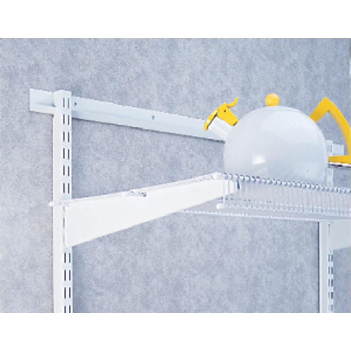 HARDWARE INTER FreedomRail 16 In. White Twin Shelf Bracket | Sheraton Mall