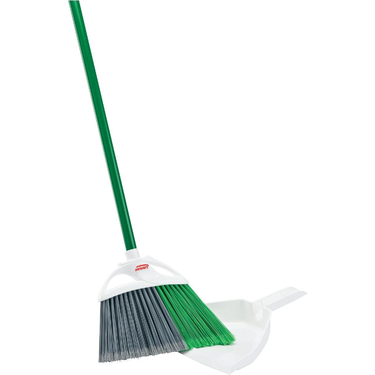 Libman 11 In. W. x 53.5 In. L. Precision Angle Broom with Dustpan | Do ...