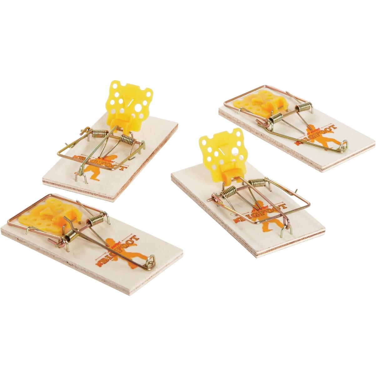 JT Eaton Bigfoot Mechanical Mouse Trap with Expanded Trigger (4-Pack ...