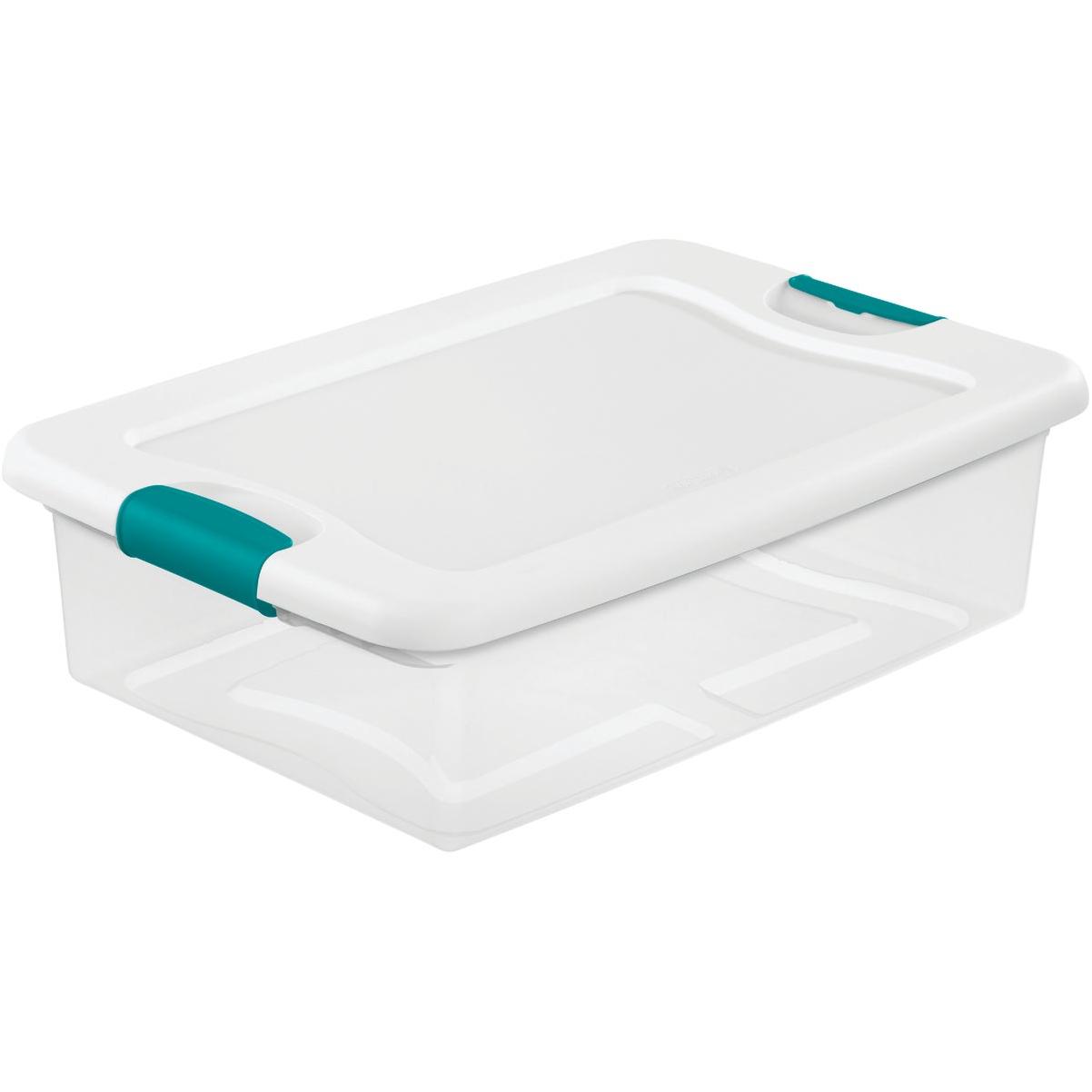 HARDWARE INTER Sterilite 32 Qt. White Latching Storage Tote | Sheraton Mall