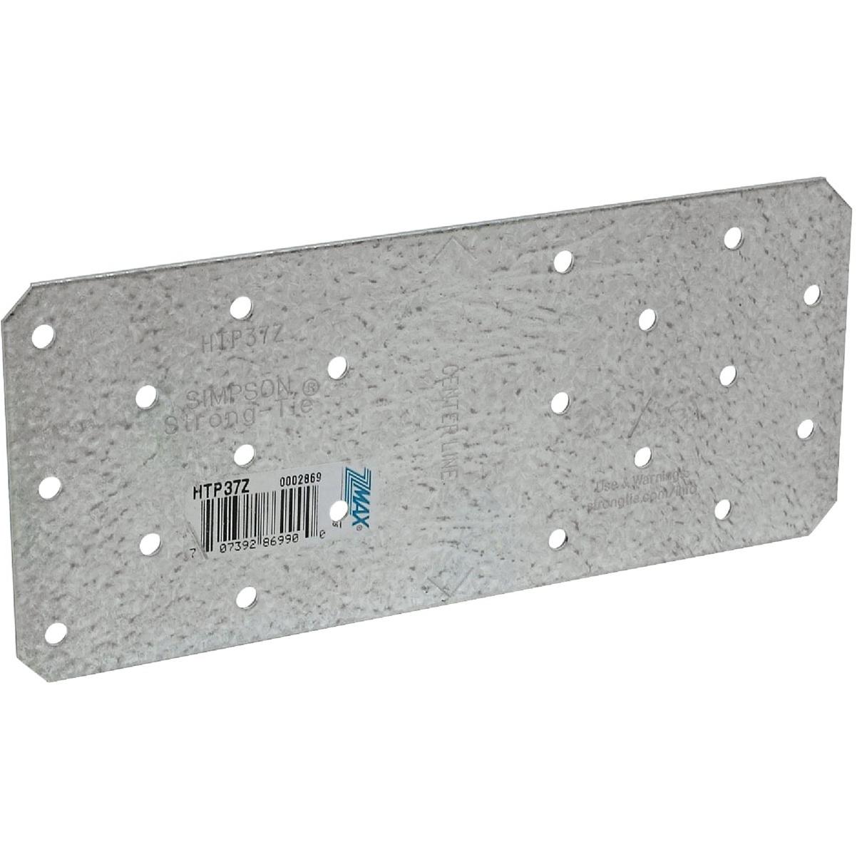 Simpson Strong-Tie 3 In. W x 7 In. L 26 ga Galvanized Steel Tie Plate ...