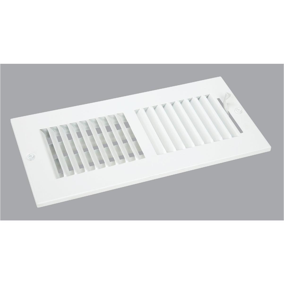Home Impressions 4 In. x 10 In. White Steel Wall Register | Do it Best ...