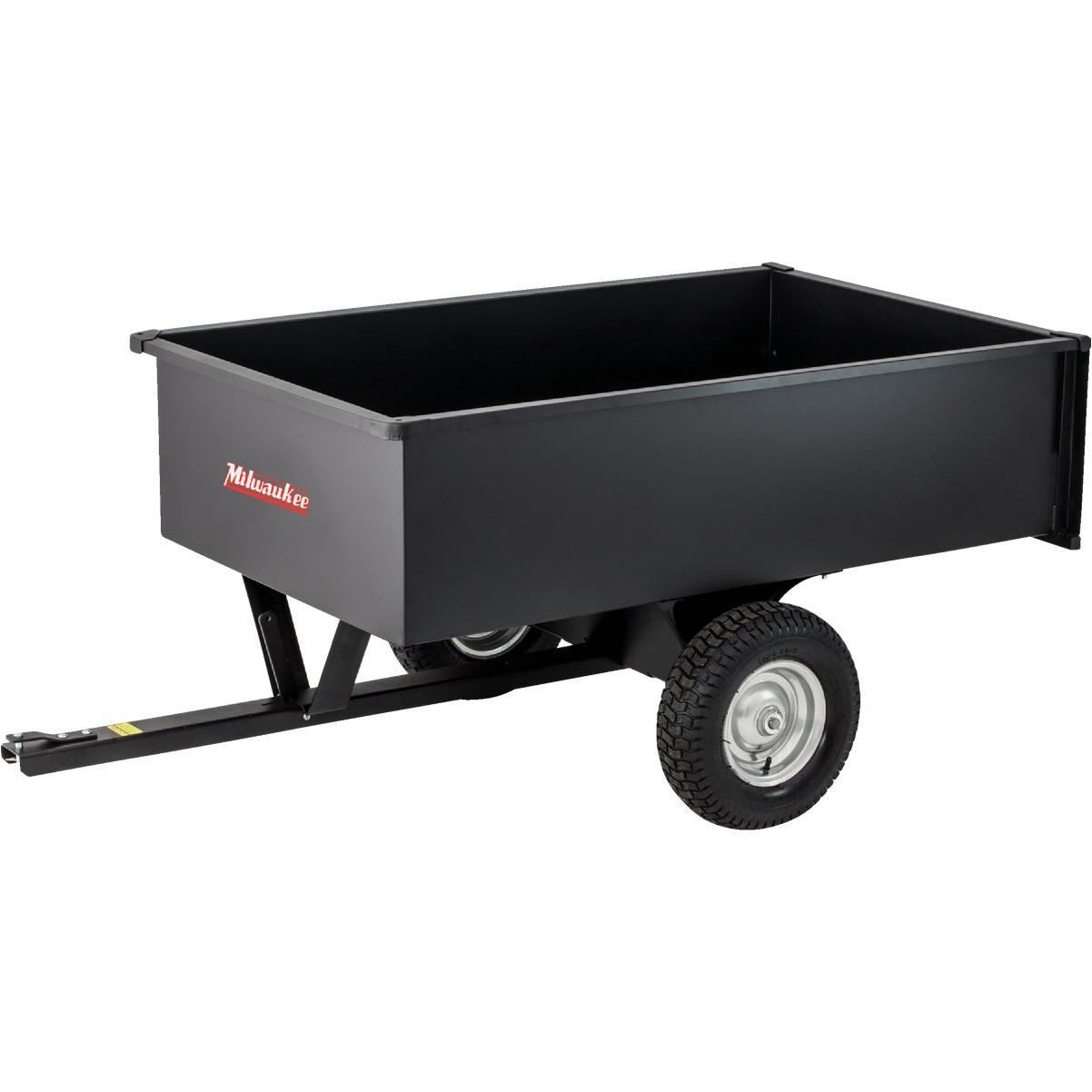 Milwaukee 17 Cu. Ft. 1500 Lb. Steel Tow-Behind Garden Cart | Do it Best ...