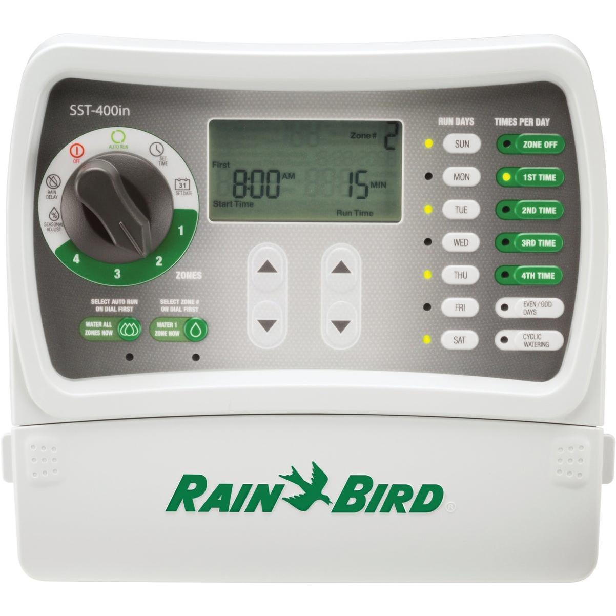 Rain Bird TRU 4-Station Indoor Plug-In Irrigation Controller | Do it ...