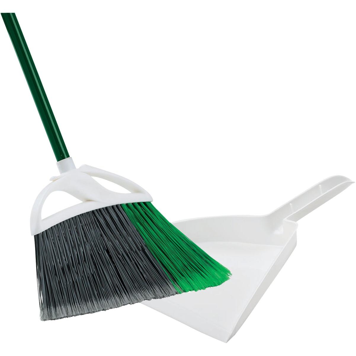 HARDWARE INTER Libman 13 In. W. x 54 In. L. Steel Handle Large Precision Angle Broom with ...