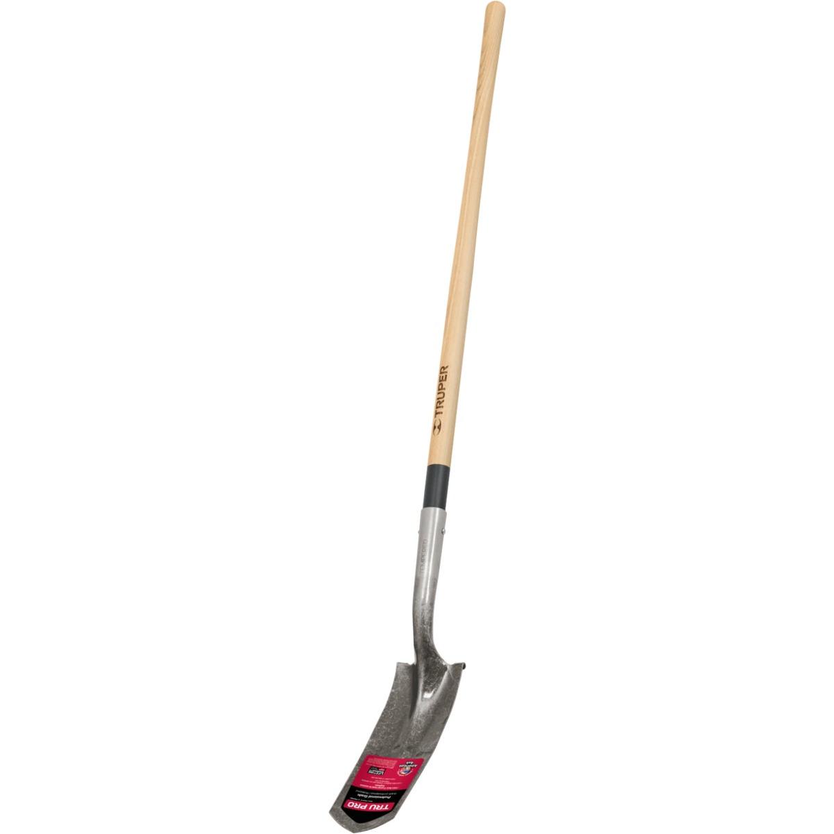 Truper 48 In. Wood Handle 4 In. W. Ditch Spade | Do it Best Barbados